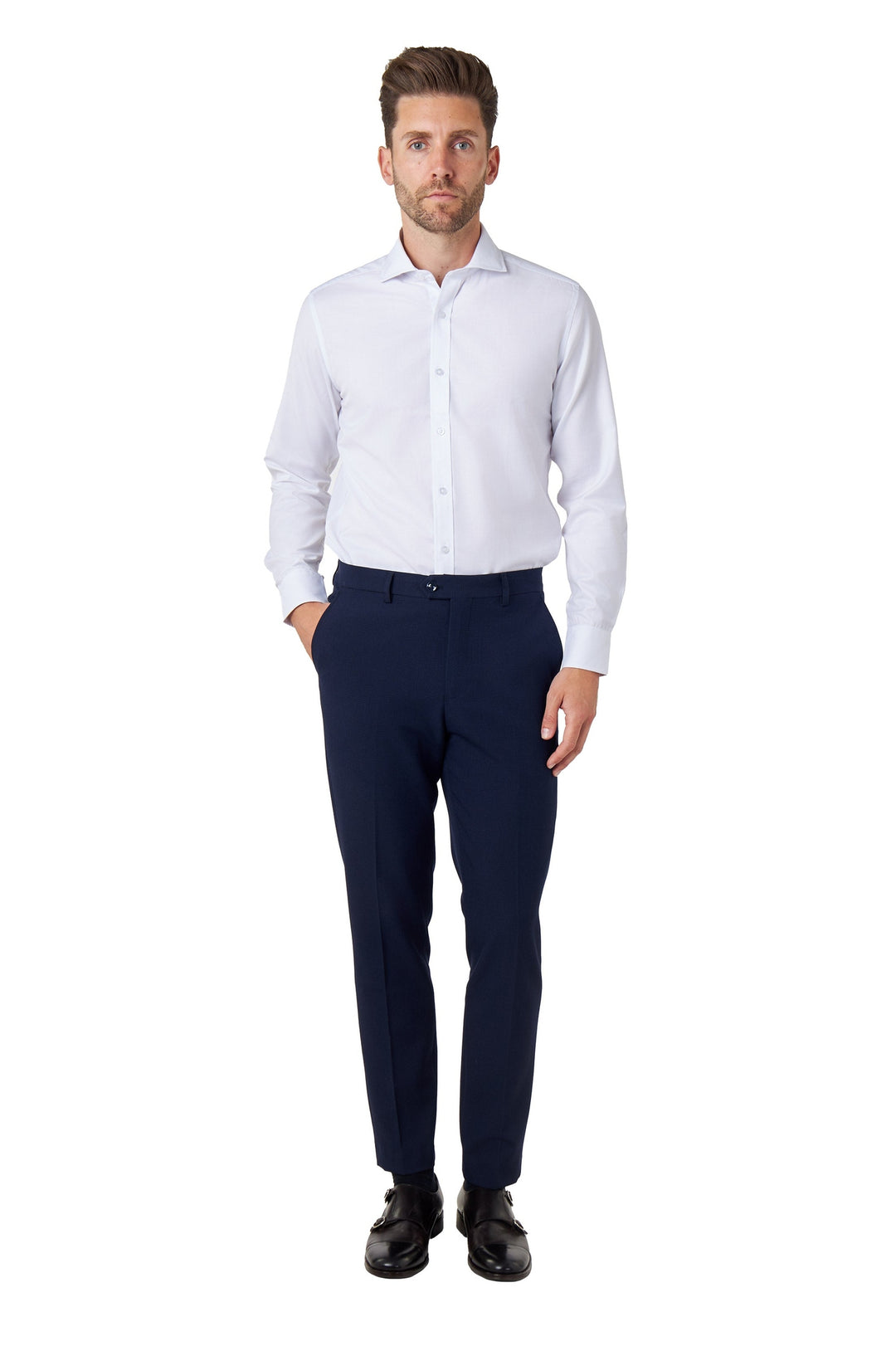 CLASSIC WHITE TAILORED FIT SHIRT – XPOSED