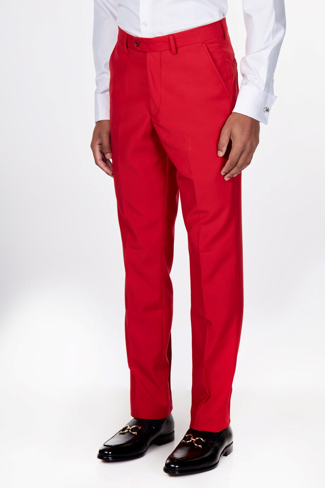 Mens Red Double Breasted Gold Button Jacket Tailored Fit Blazer – XPOSED