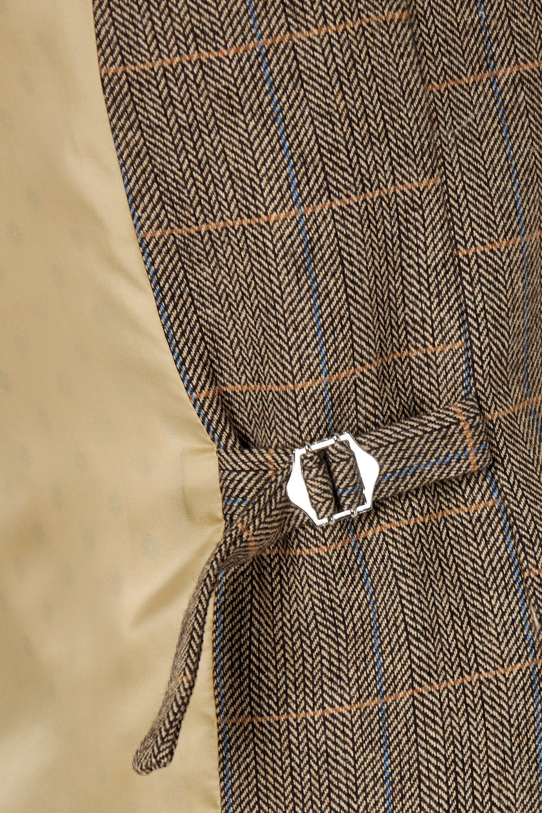 Elton Brown tweed check waistcoat – XPOSED