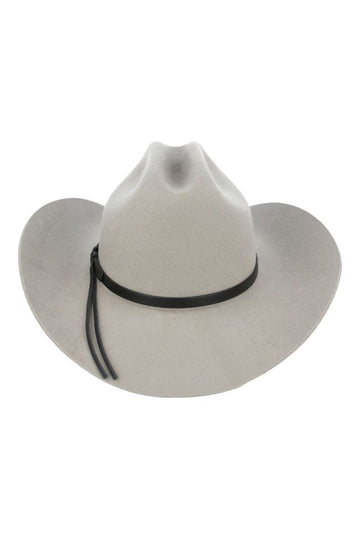 Mens 100% Pure Wool Stiff Cowboy Hat Outback Cattleman Western Rancher ...