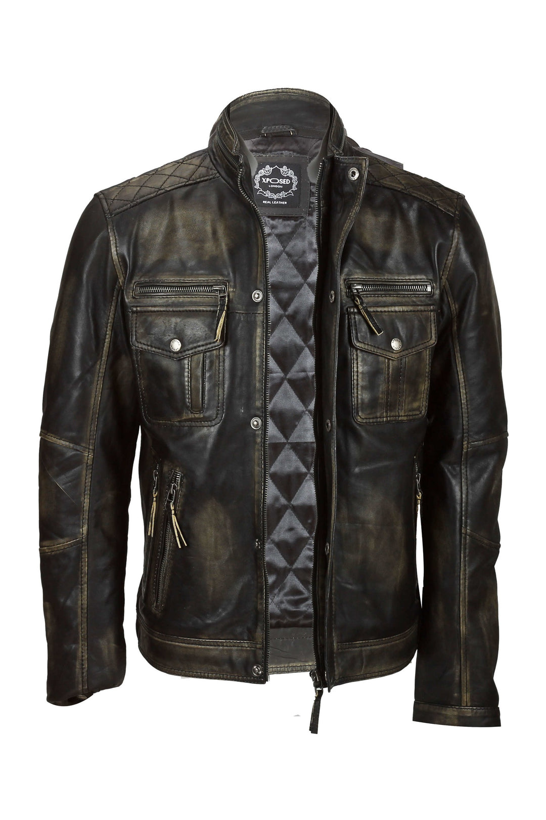 MEN'S RETRO MILITARY STYLE JACKET – XPOSED